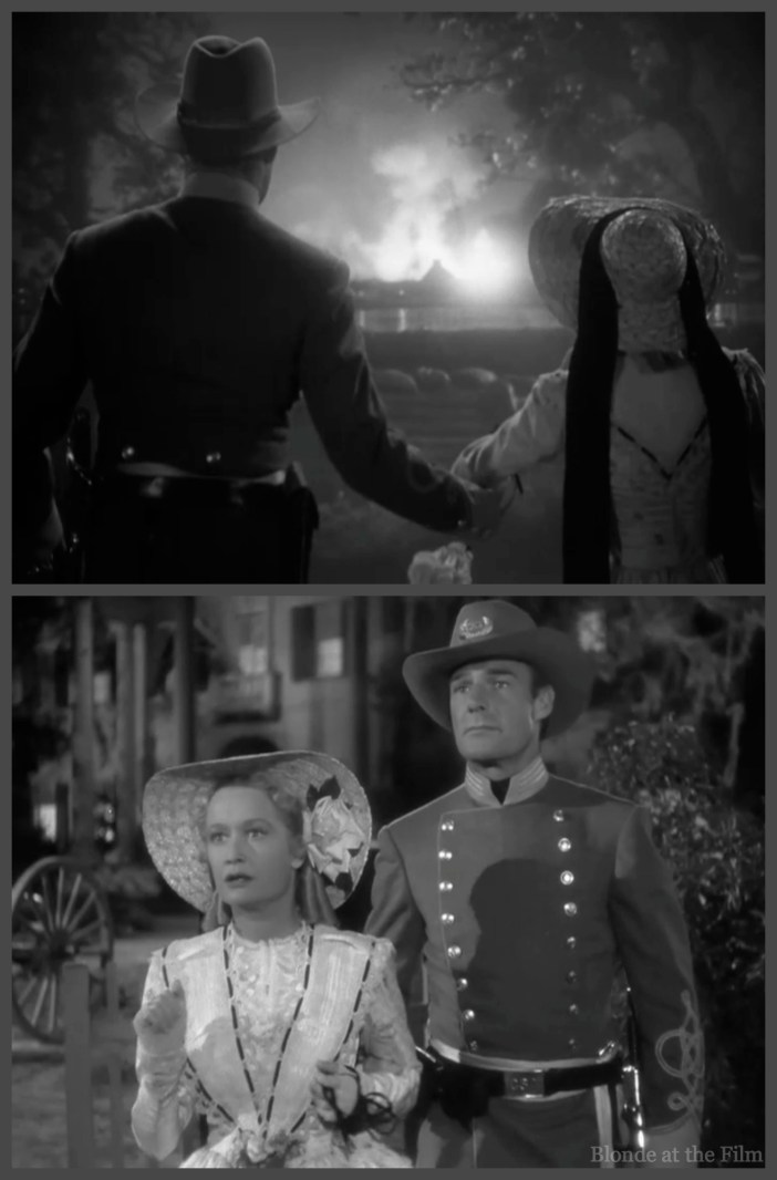 Virginia City (1940) – The Blonde at the Film