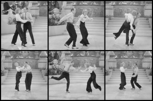 Swing Time (1936) – The Blonde at the Film