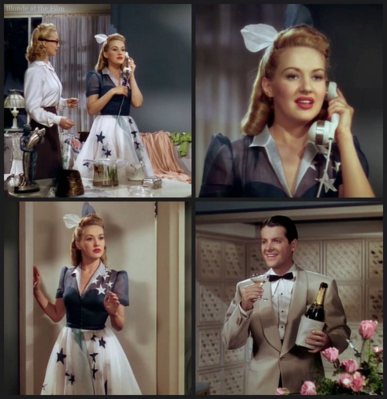 Moon Miami Grable Cummings phone – The Blonde at the Film