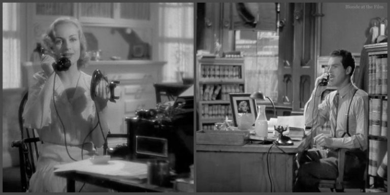 True Confession (1937) – The Blonde at the Film