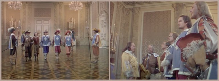 Three Musketeers king – The Blonde at the Film