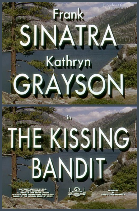 The Kissing Bandit (1949) – The Blonde at the Film