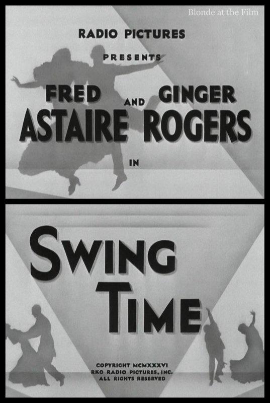 Swing Time (1936) – The Blonde at the Film